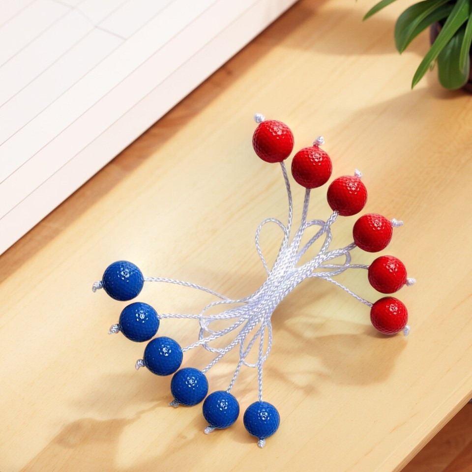 6 Pack Ladder Ball Toss Game Replacement Bolo Balls for Toss Match Golf ...