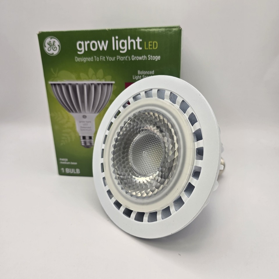 LED Horticultural LED Grow Light GE Par38 Medium Base 32-Watt For Seeds ...