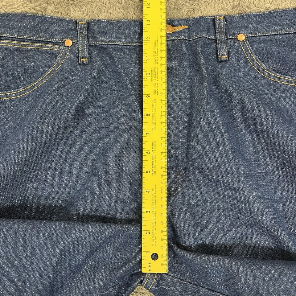 Wrangler Pro Rodeo Jeans Mens 38x36 Blue Cowboy Cut 100% Cotton Denim ...