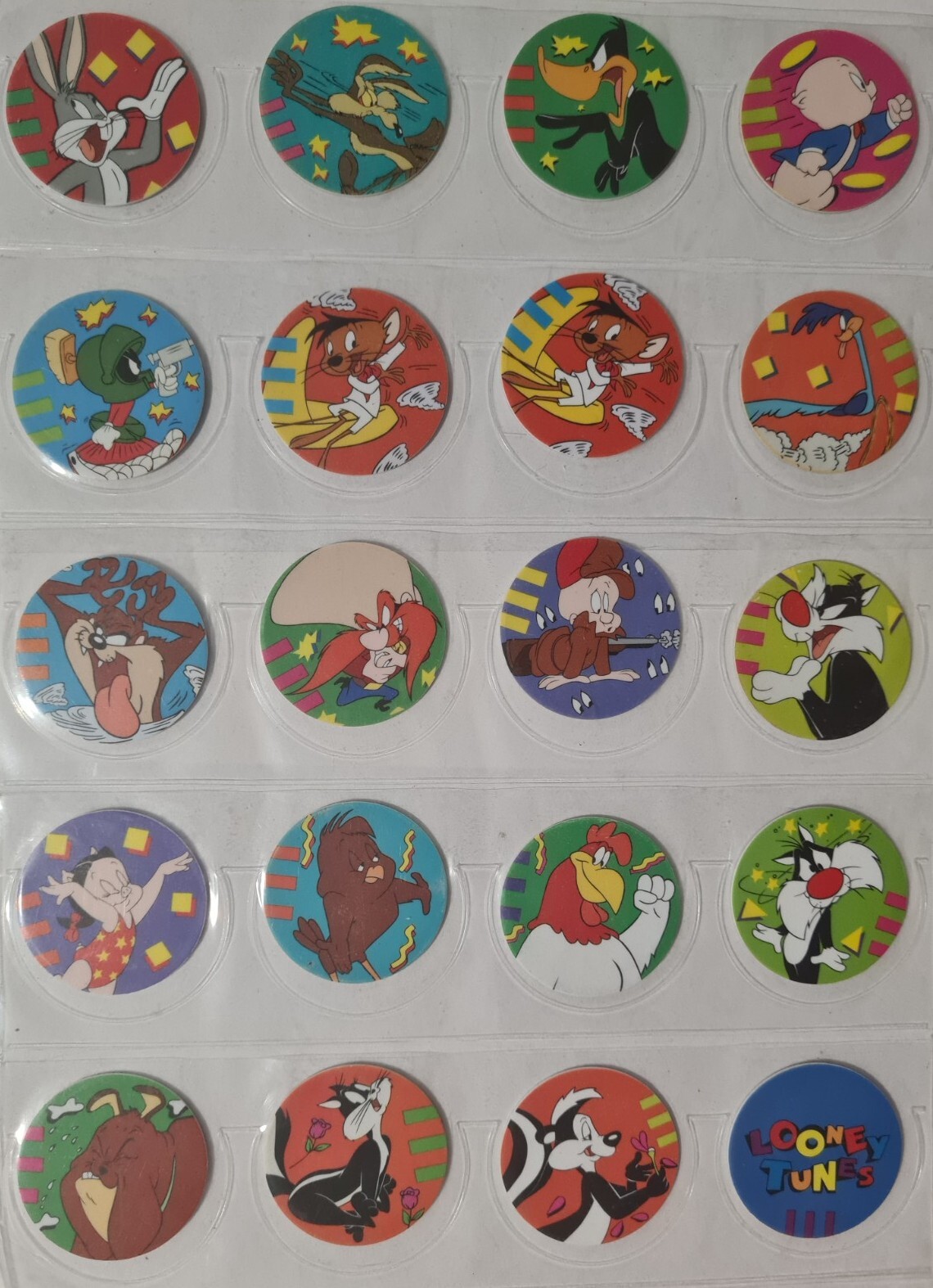 Tazos - Loony Tunes - 1995 - Vintage - Pick your Tazo to complete ...