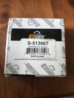 Wheel Bearing Rear/Front DriveWorks S-513067 | eBay