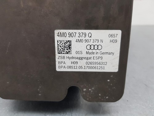 Audi Q7 Abs PUMP/MODULATOR 4M, P/N 4M0614517AA, 09/15-03/20 4M0614517AA ...