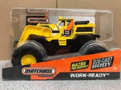 Matchbox On A Mission Work ready Front Loader Dozer Vehicle 1:24 BGY69 ...