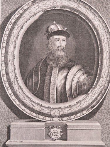 King Stephen English Monarch The Anarchy 1732 Smith engraved royal ...