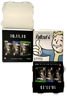 Fallout 4 RARE PS4 XBOX ONE Promotional Display Box / Cube | eBay UK
