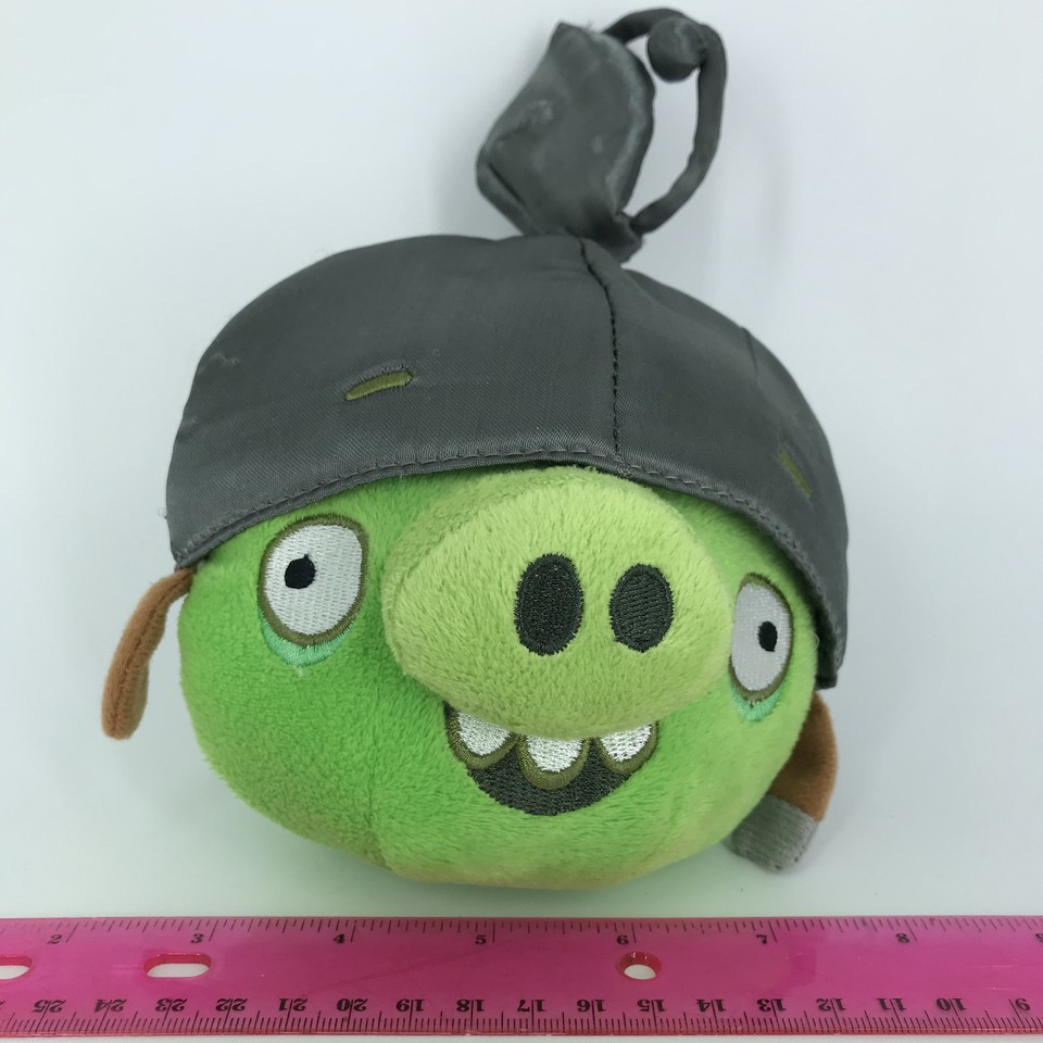 Angry Birds Plush HARTZ SAMPLE NEVER RELEASED Helmet Pig SUPER RARE | eBay