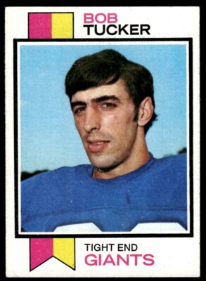 1973 TOPPS BOB TUCKER 6 NEW YORK GIANTS #80 | eBay
