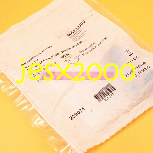 1PC NEW Original BALLUFF BCC0E7N connector M333-0000-20-000-31X350-000 ...