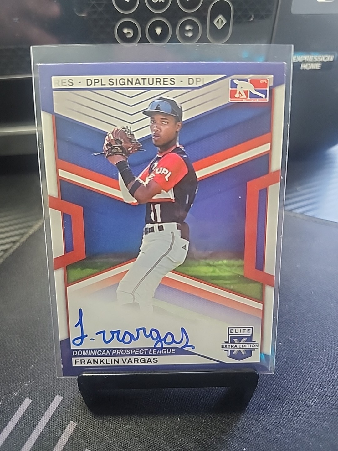 FRANKLIN VARGAS 2023 Elite Extra Edition DPL Signatures On Card Auto ...