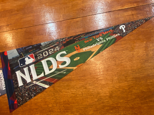 2024 Phila. Phillies vs New York Mets NLDS Series Match-Up Pennant | eBay