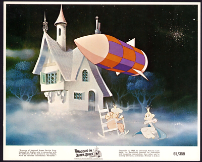 PINOCCHIO IN OUTER SPACE Original Movie Still Photo 1965 Sci-Fi ...