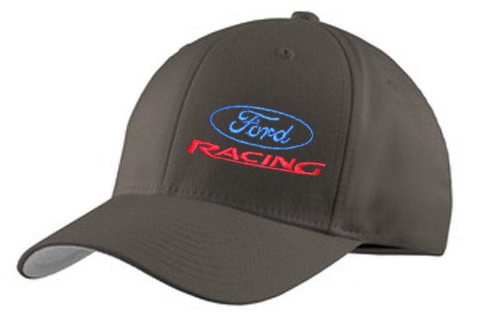 Ford Racing hat cap fitted flexfit curved bill S/M L/XL XL/XXL | eBay