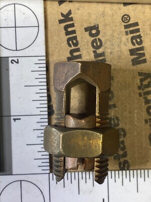 2 Split-Bolt Copper Connectors, 20h, BKB,2-2/0STR, 4-70 & S-3/0 STR | eBay