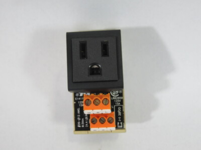 Weidmuller 991548 Black Outlet Module 15A 125V 3W 2P USED | eBay