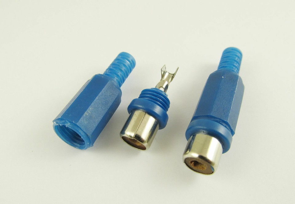 1pcs RCA Phono Female Jack Plug Solder Type Audio Video Cable Connector ...