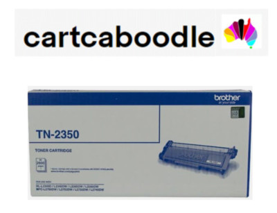 Brother TN-2350 Genuine BLACK HY Toner for HL-L2340DW MFC-L2700DW ...
