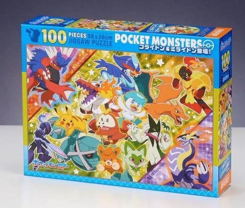 Pocket Monsters Koraidon & Miraidon available! 100 piece puzzle Beverly 100-045 | eBay