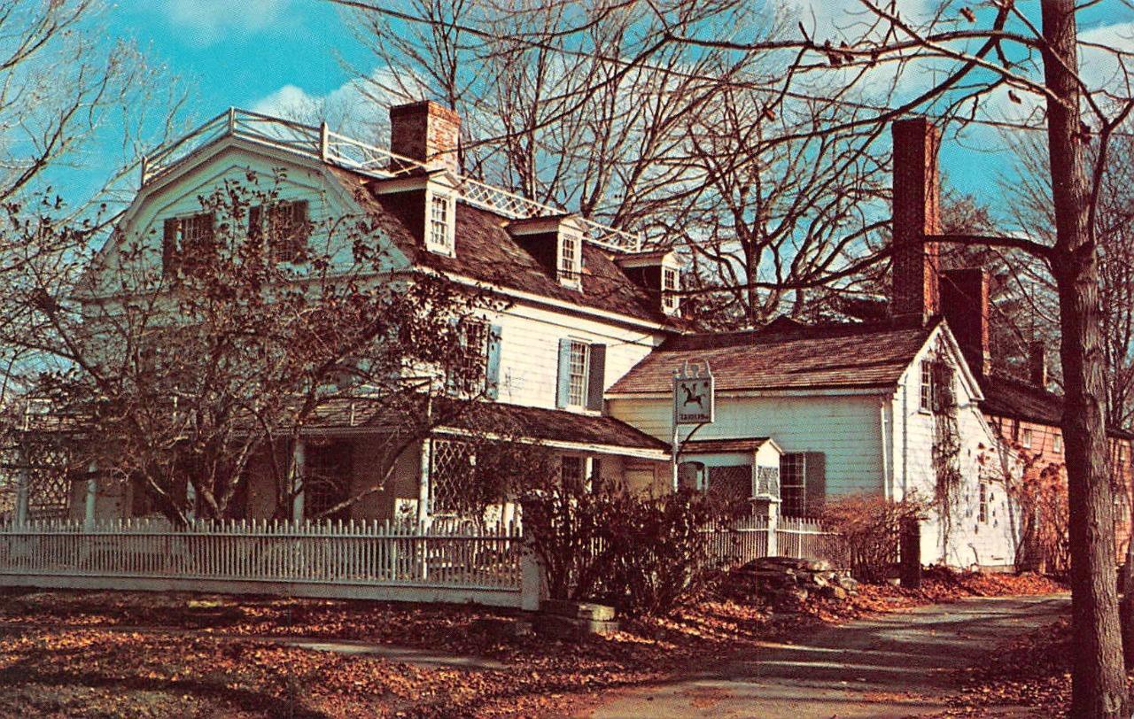 Ridgefield, CT Connecticut KEELER TAVERN "Cannonball House" Museum ...