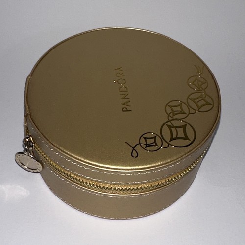 Pandora Gold Travel Jewellery Jewelry Storage Box Case | eBay Australia