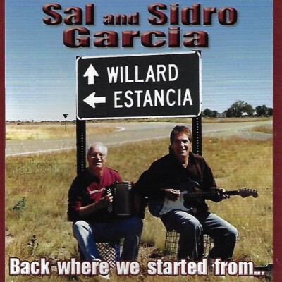 Back Where We Started From... by Sal and Sidro Garcia (CD, 2004) | eBay
