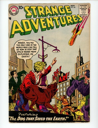 Strange Adventures #86 1957 DC Comics VG Rhett Shaw Comic Book | eBay