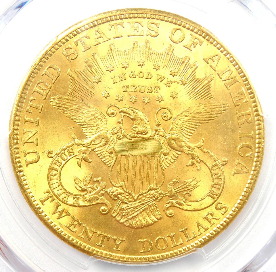 1904 Liberty Gold Double Eagle $20 Coin - PCGS MS65+ Plus Grade ...