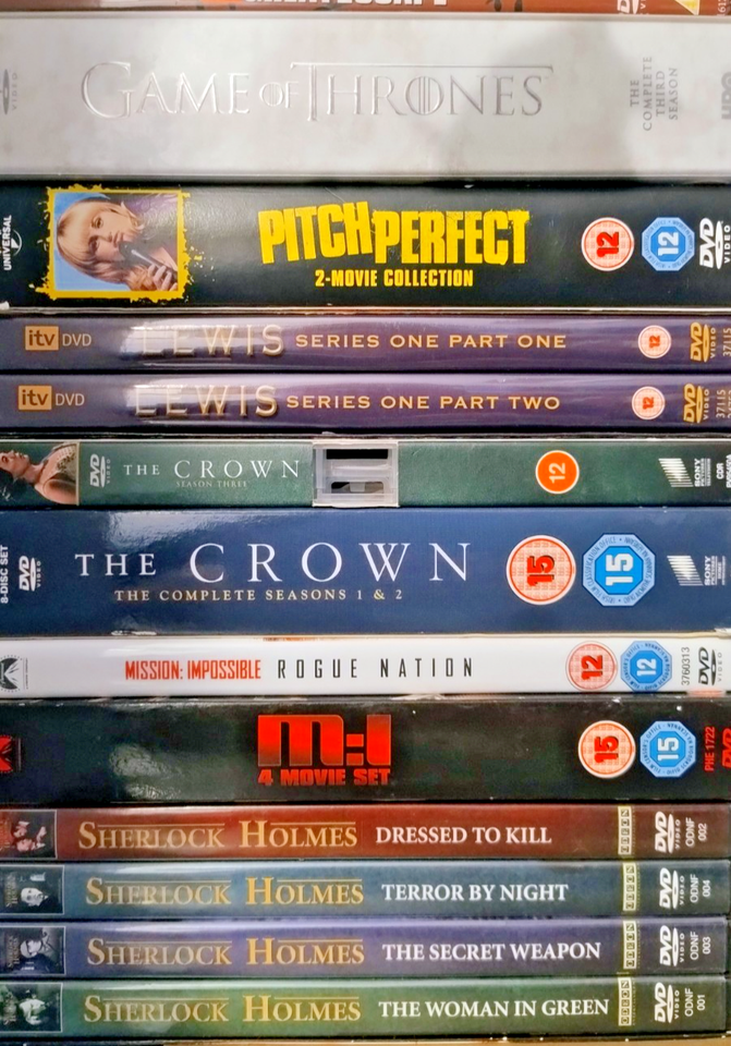 job lot over 40 dvds incl 6 box sets | eBay UK