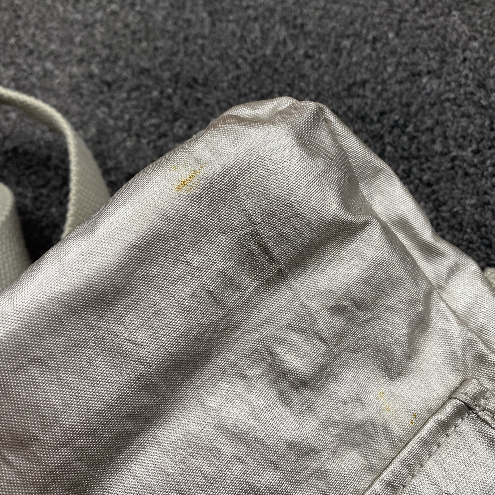 Kipling Shoulder Bag Purse Adjustable HTF Metallic Silver Small Handbag ...