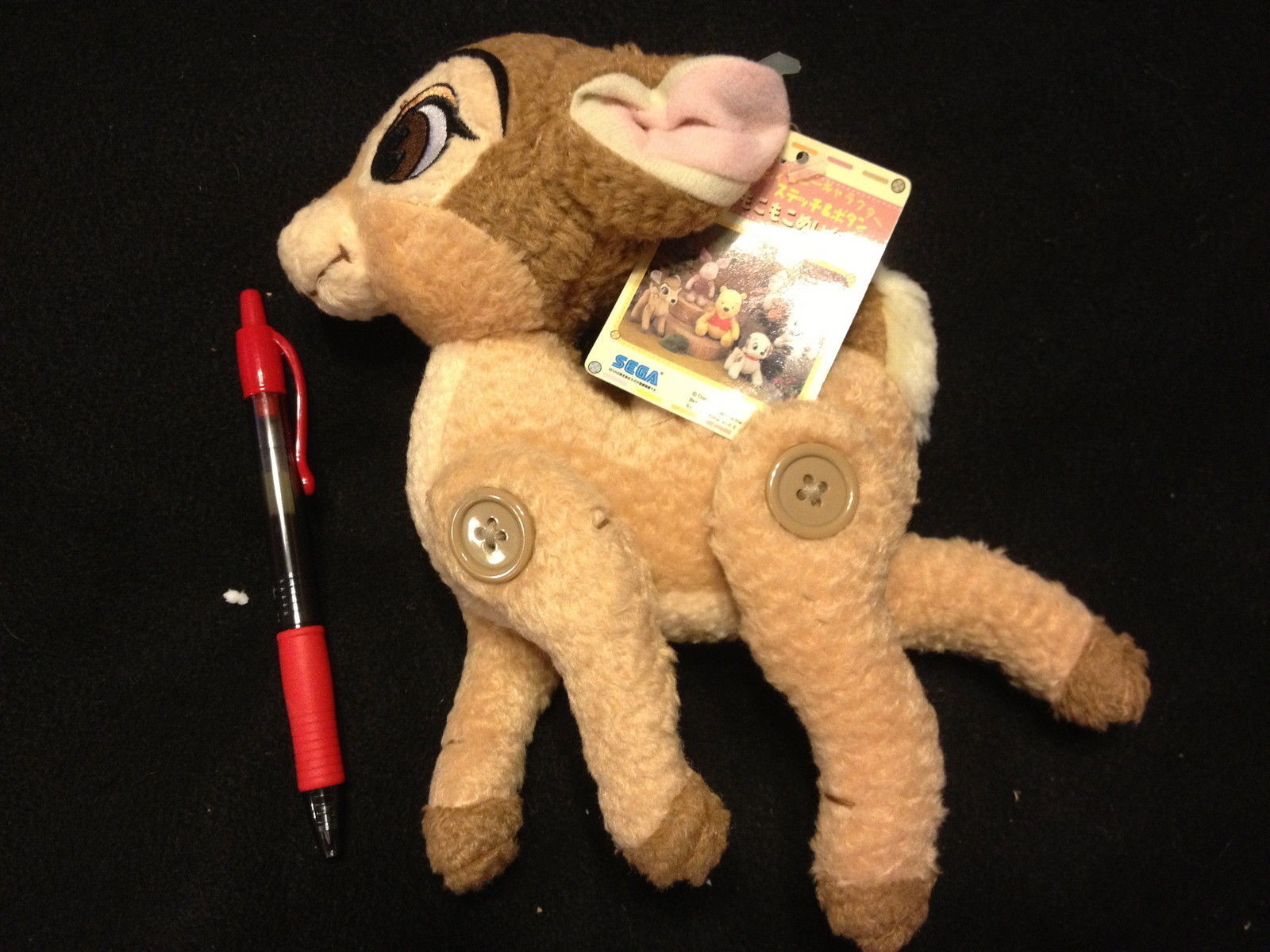 NWT-8 inch JOINTED BAMBI BY SEGA/DISNEY-ship free | eBay