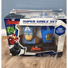 Disney PJ Masks Super Smile Gift Set Toothbrush Holder Rinse Cup Tray ...