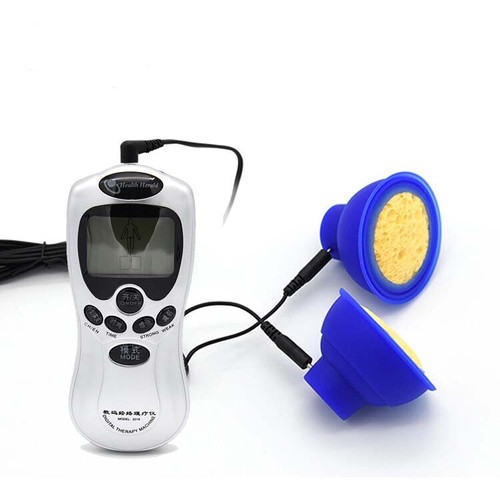 NEW Shock Kit Electro Pulse Host Sex 2 Cups Dilator E-Stim Ring Set Toy ...