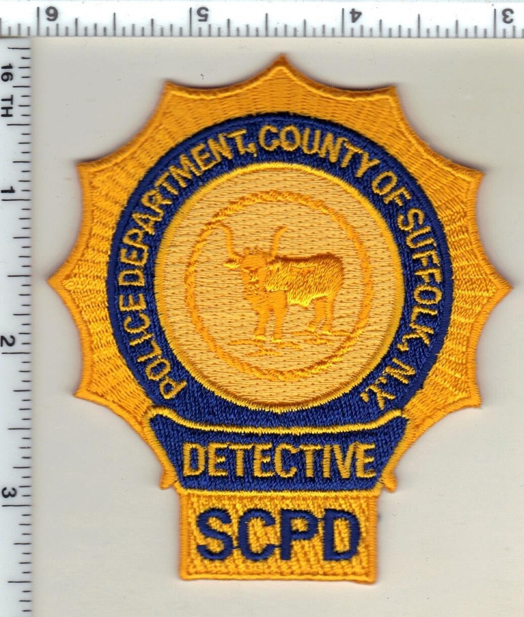 Suffolk County Police Detective Badge Patrolman Joseph S. Pratt,