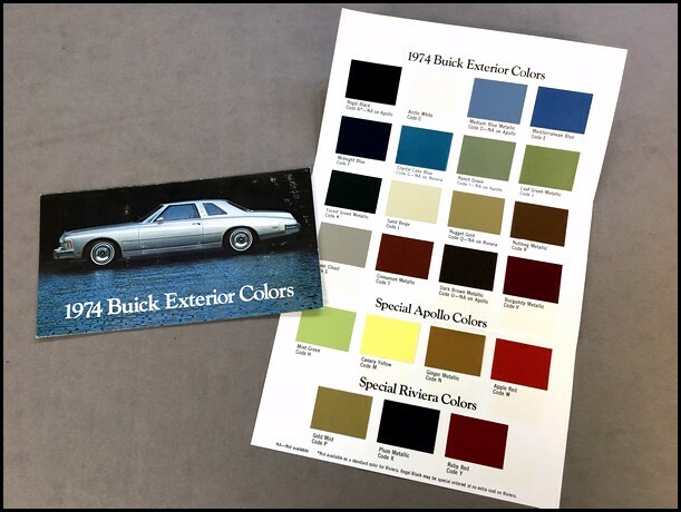 Buick Regal Interior Colors