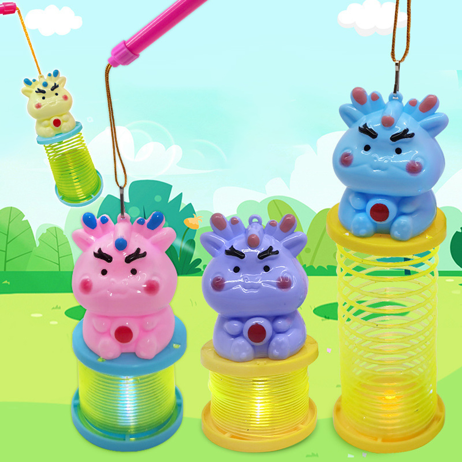 Smooth Lantern Surface Design Cute Cartoon Pet Rainbow Circle for ...