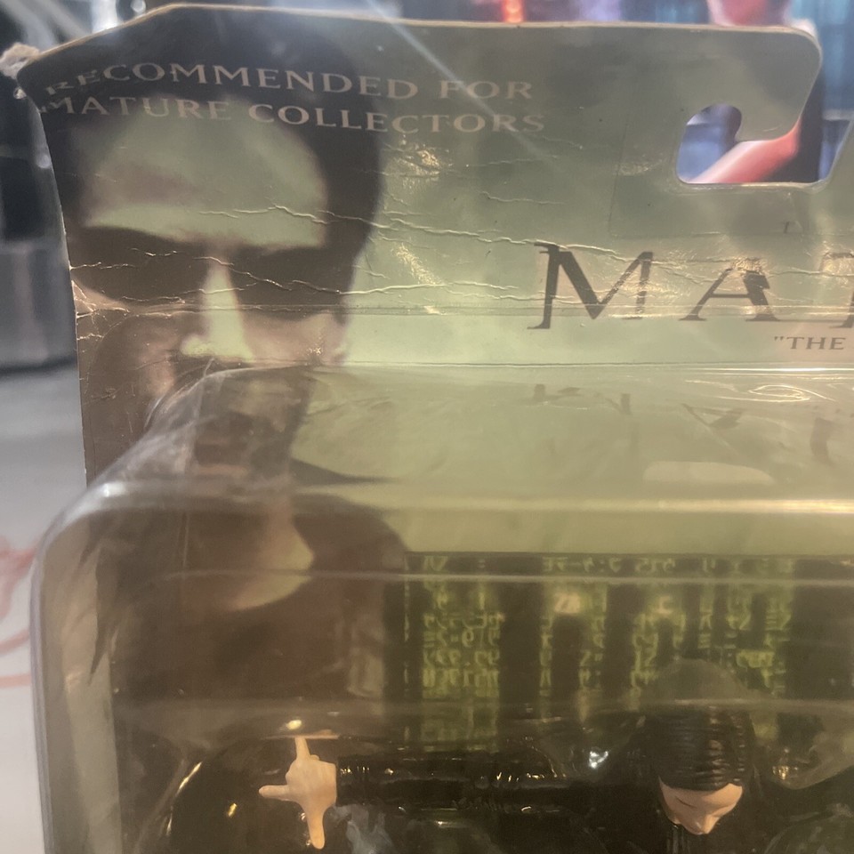 THE MATRIX TRINITY ACTION FIGURE THE FILM 2000 CARRIE-ANNE MOSS NIB WB ...