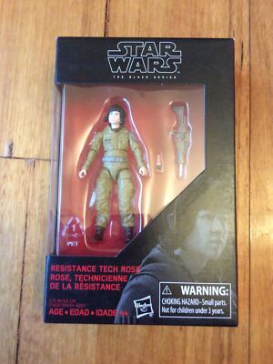 STAR WARS BLACK SERIES Resistance Tech Rose 3 3/4 INCH FIGURE | eBay ...