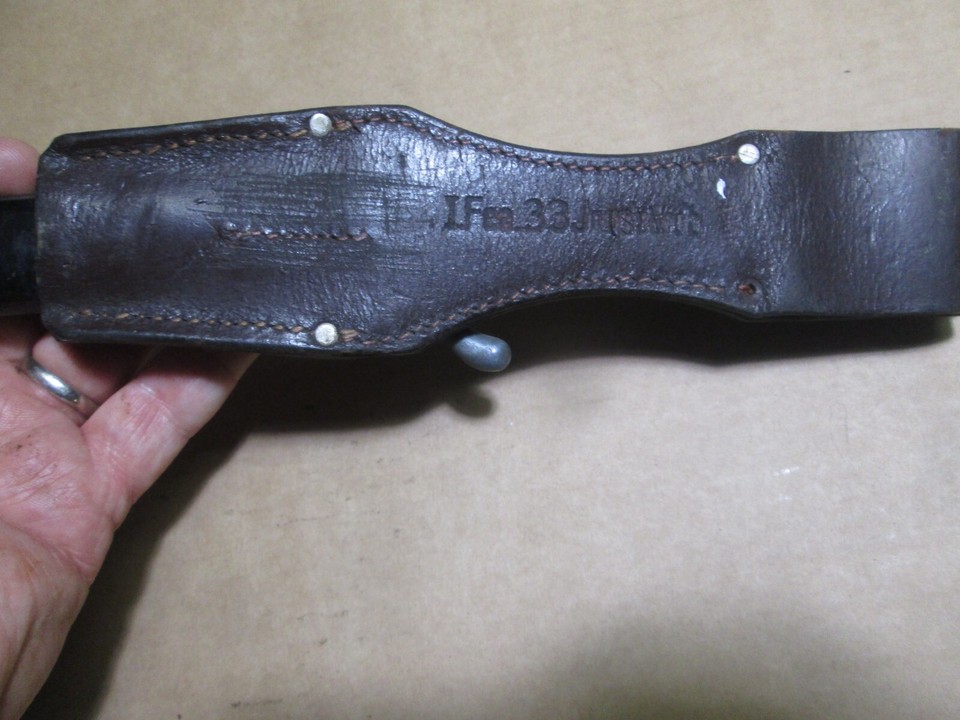 WW2 33rd SS Division 1938 Stag Handle K98 Bayonet | eBay