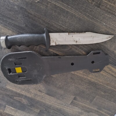 Dacor Stainless Steel Japan Divers Scuba Dive Knife w/SHEATH Vintage | eBay