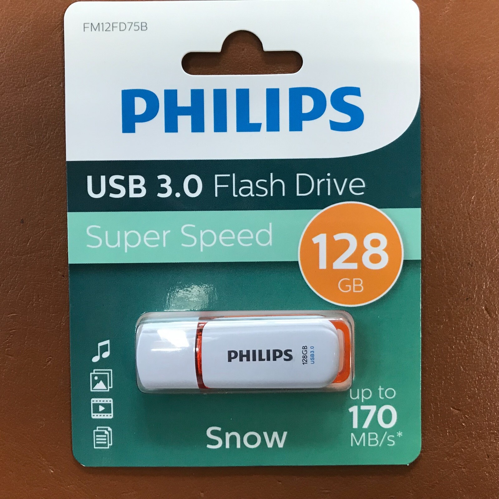 PHILIPS SNOW 128 GB HIGH SPEED USB 3.0 Flash Drive Memory Stick Pen ...