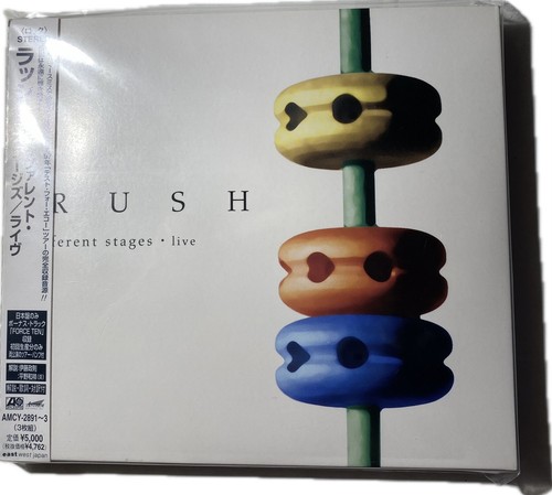 RUSH DIFFERENT STAGES JAPAN 3 MINI LP CD NEW | eBay