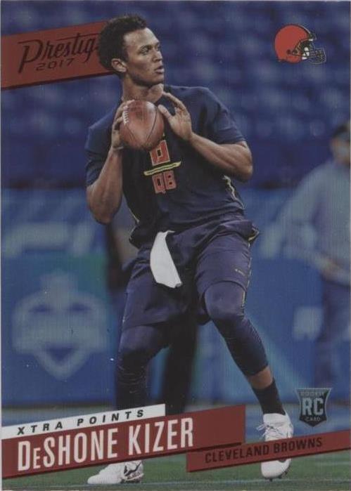 2017 Panini Prestige - Rookie Deshone Kizer #223 Xtra Points Blue (RC ...