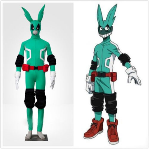 My Hero Academia Deku Izuku Midoriya Fighting Outfit Cosplay Costume ...