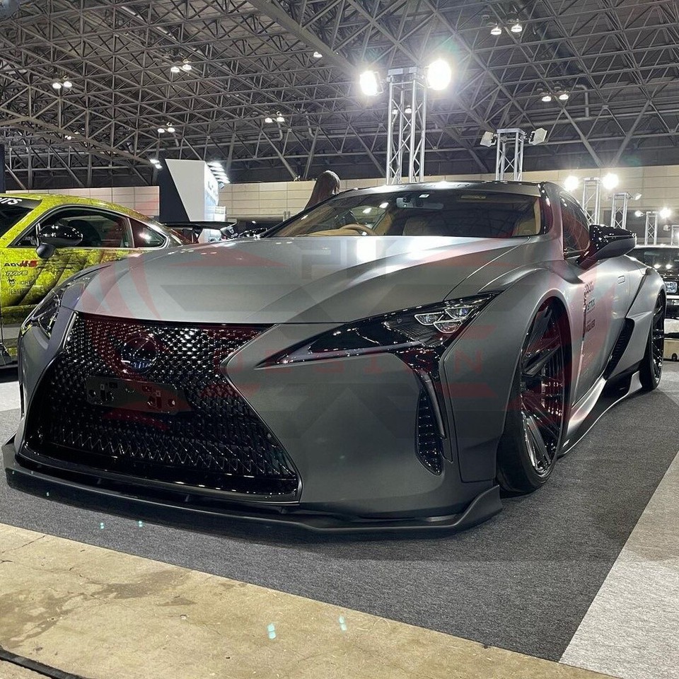 Carbon Fiber Body Kit For Lexus LC500 LC500h Front Lip Side Skirts Rear ...