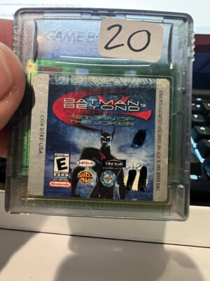 Batman Beyond (Nintendo Game Boy Color ) GBC -TESTED- | eBay