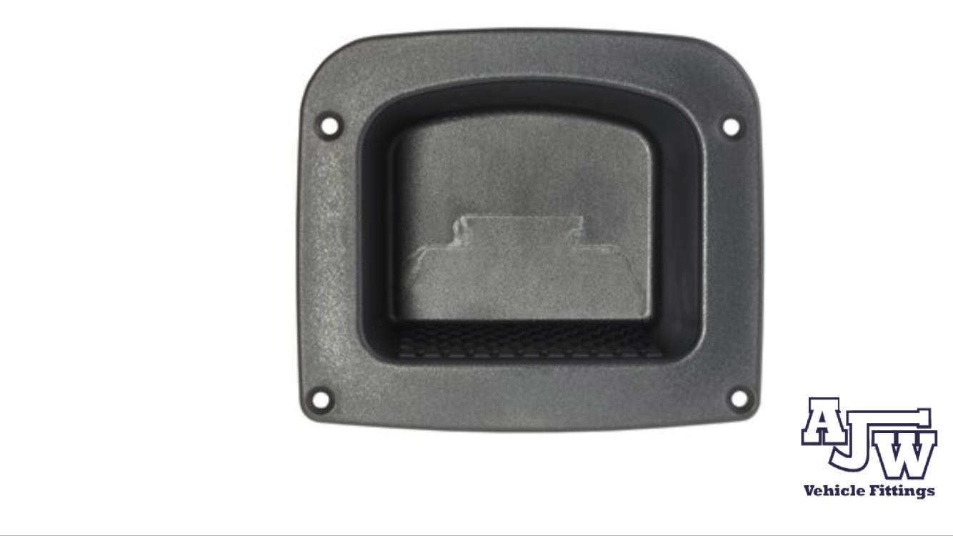 Foot Step Recessed Black Nylon (x2) Access Toe Truck Trailer Horsebox ...