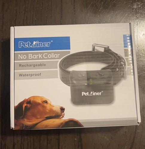 (NEW) Petainer No Bark Rechargeable Waterproof Collar | eBay