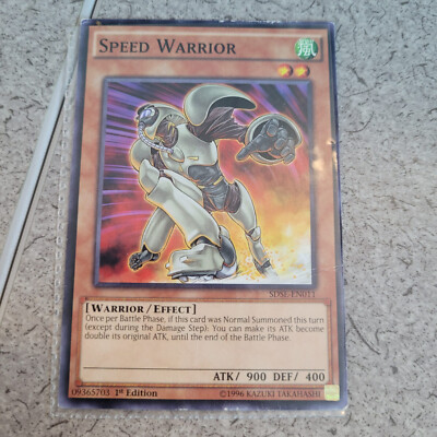 Yugioh Speed Warrior Common 1st Edition Card | eBay
