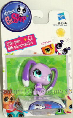 NEW Littlest Pet Shop Purple Bunny 2736 | eBay