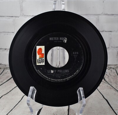 Leroy Pullins – Meter Maid/The Wall Around Your Heart, 7" Vinyl, 45 RPM ...