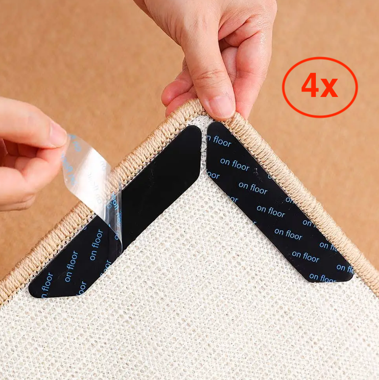 4-16 Rug Gripper Carpet Mat Anti Non Slip Grip Stopper Stickers Tape To ...